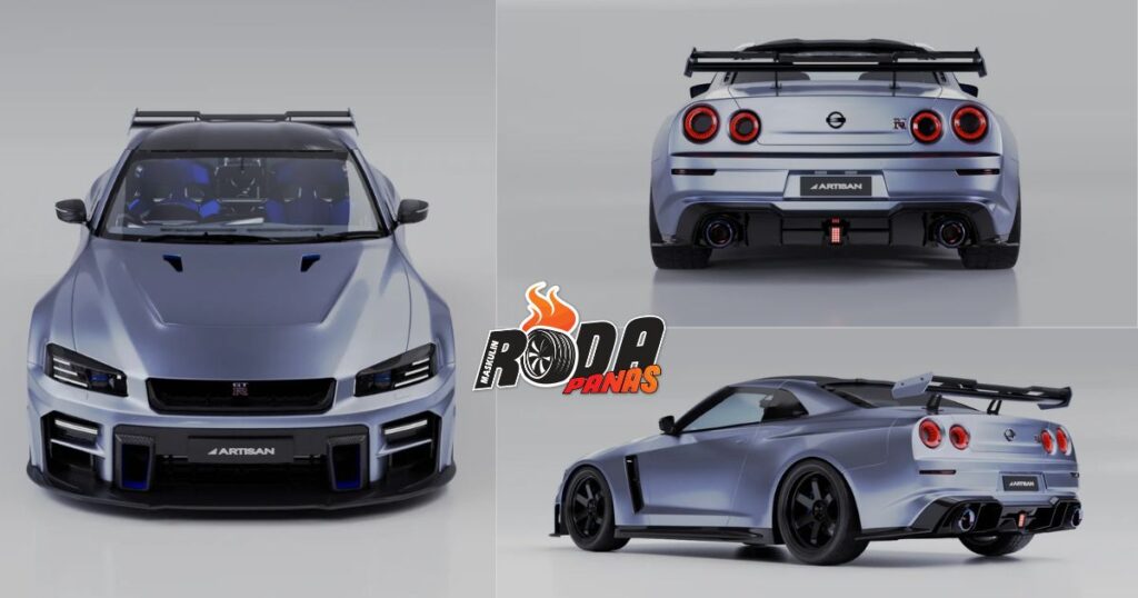 Pembaharuan Artisan GT-R R35, Ilham Dari Nissan Skyline R34