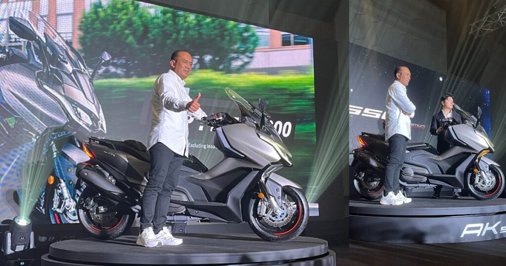 KYMCO AK 550 Kini Di Pasaran Pada Harga Bermula RM65,600