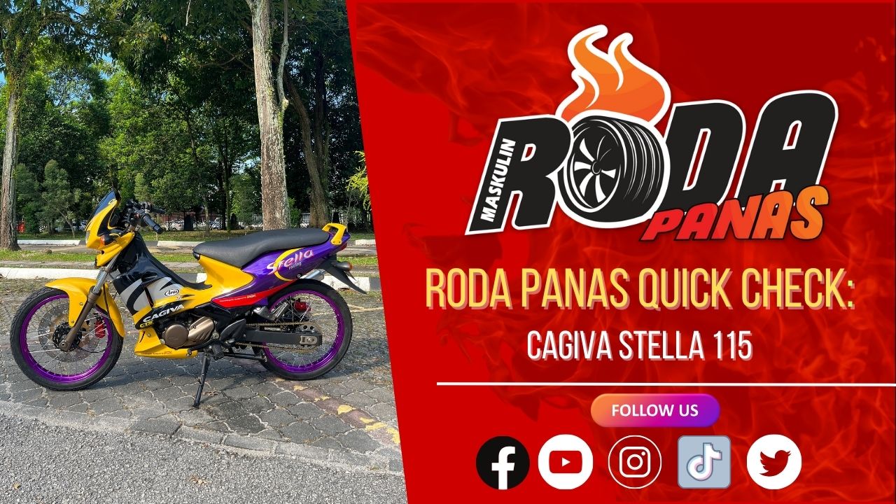 RODA PANAS QUICK CHECK : CAGIVA STELLA 115