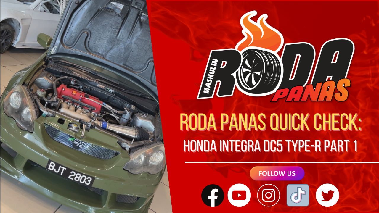 RODA PANAS QUICK CHECK : HONDA INTEGRA DC 5 TYPE R FTUNED RACING SUSPENSION PART 1 - Roda Panas