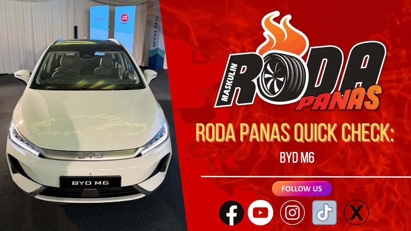 RODA PANAS QUICK CHECK : BYD M6