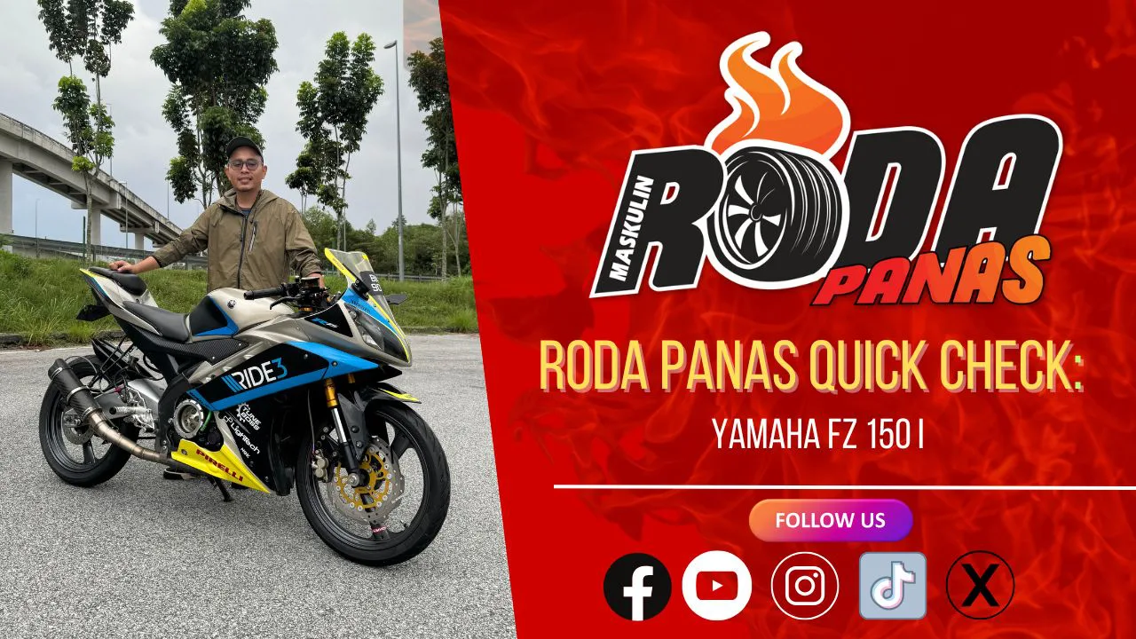 RODA PANAS QUICK CHECK : YAMAHA FZ150i CONVERT R15 V2